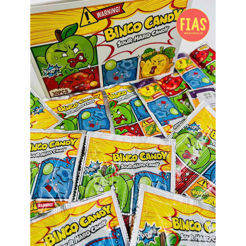 30 packs Bingo Sour Hard Candy Wholesale Paninda Lootbag Treats ...