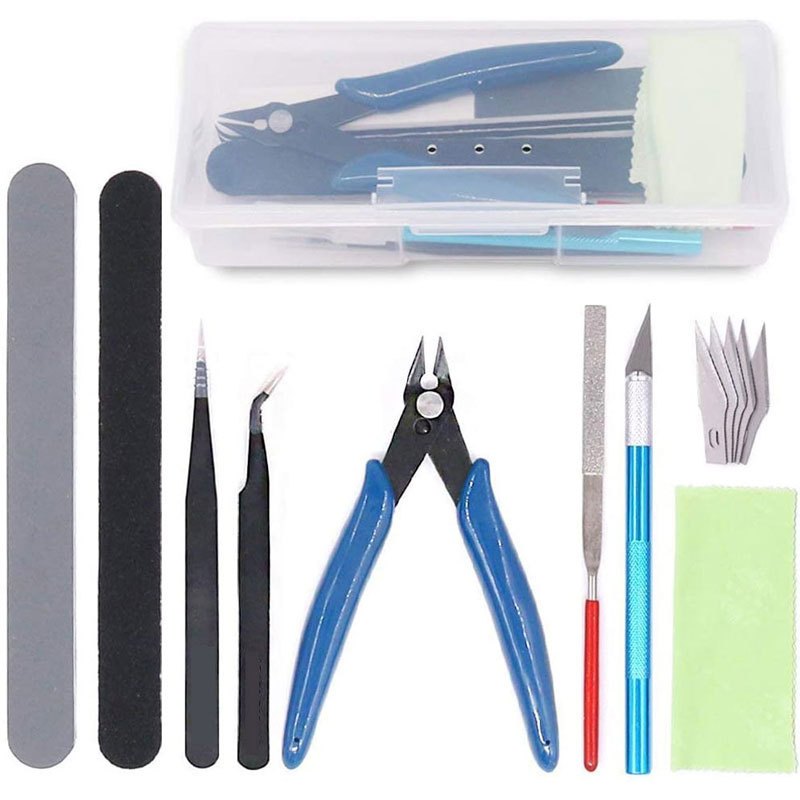 COD Model Tools Kit Flush Pliers Professional Hobby Building Tool Kit ...