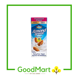 Blue Diamond Almond Breeze Almond Milk Unsweetened Original 180ML ...