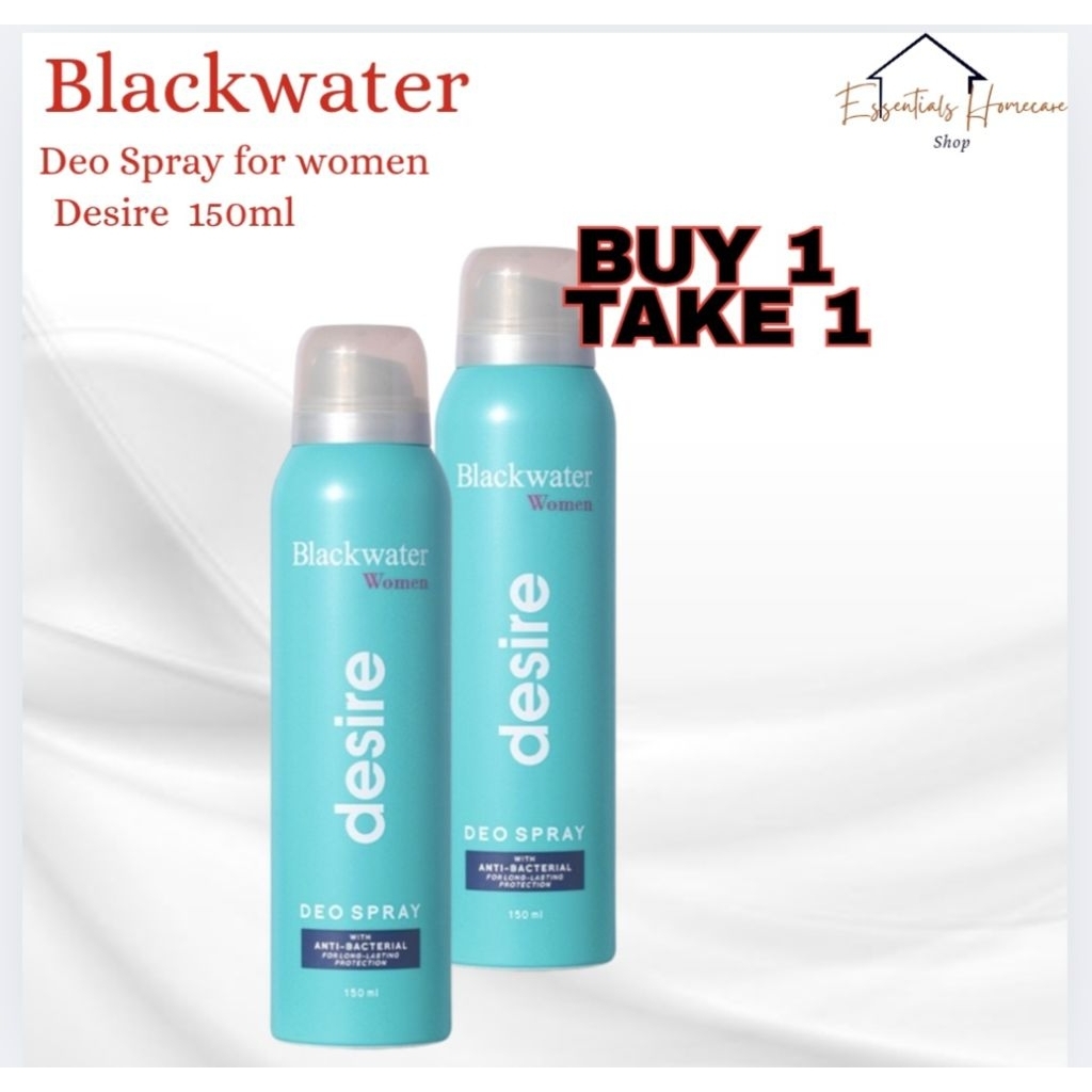 BLACKWATER DESIRE DEO SPRAY FOR WOMEN BUY 1 TAKE 1 | Shopee Philippines