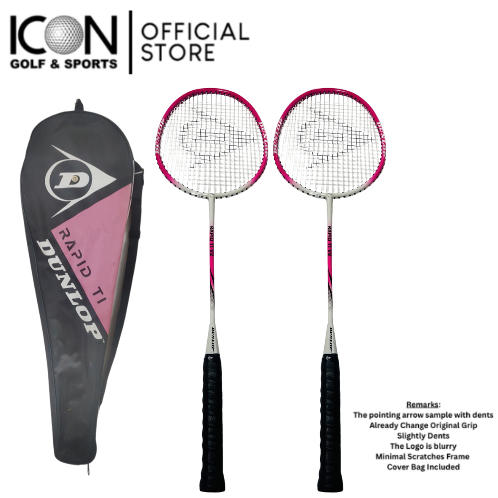 Dunlop Badminton Rapid TI V2 2 Player Set | Shopee Philippines