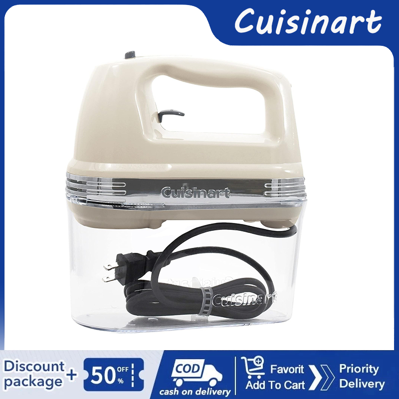 Cuisinart 9-Speed Digital Hand Mixer Electric, 400W Powerful DC Motor ...