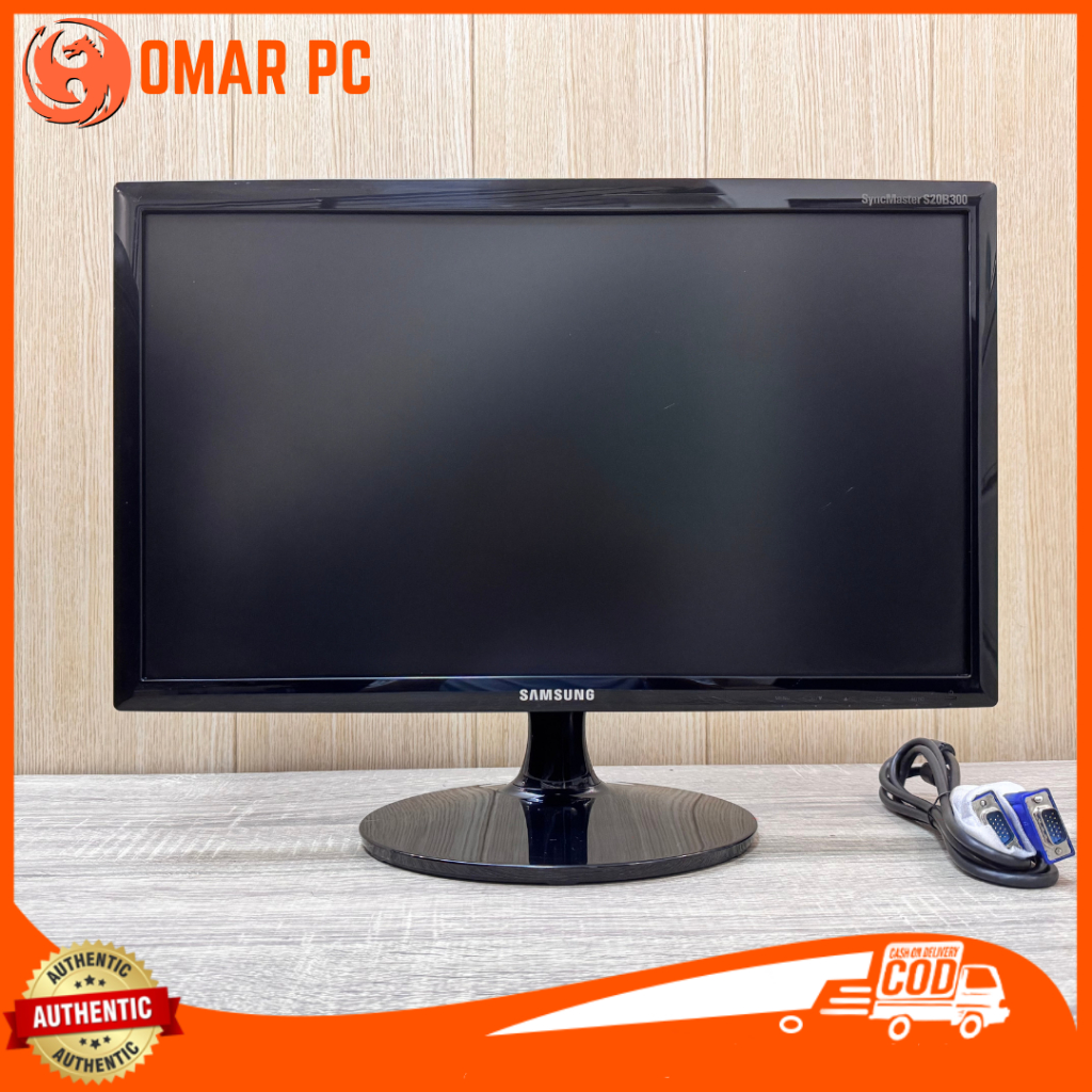 SAMSUNG S20B300B 20 INCHES FULL HD LED MONITOR WITH FREE VGA CABLE ...