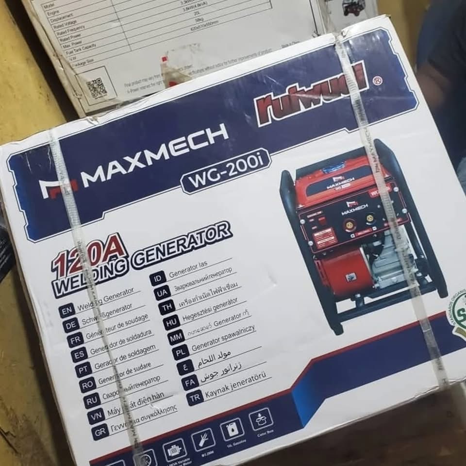 MAXMECH PETROL INVERTER WELDING MACHINE WG200I (120A) | Shopee Philippines