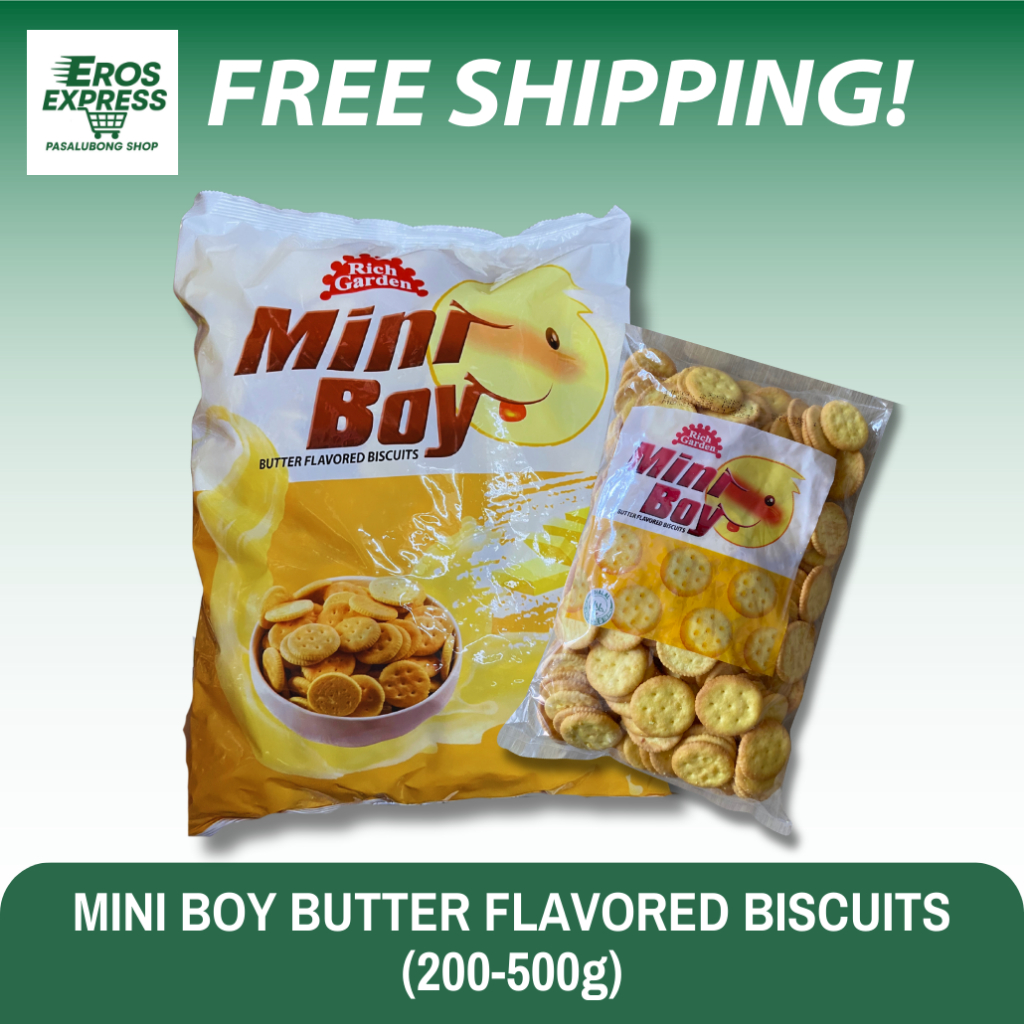 Ritz Food Mini Boy Butter Flavored Biscuits (200-500g) | Shopee Philippines