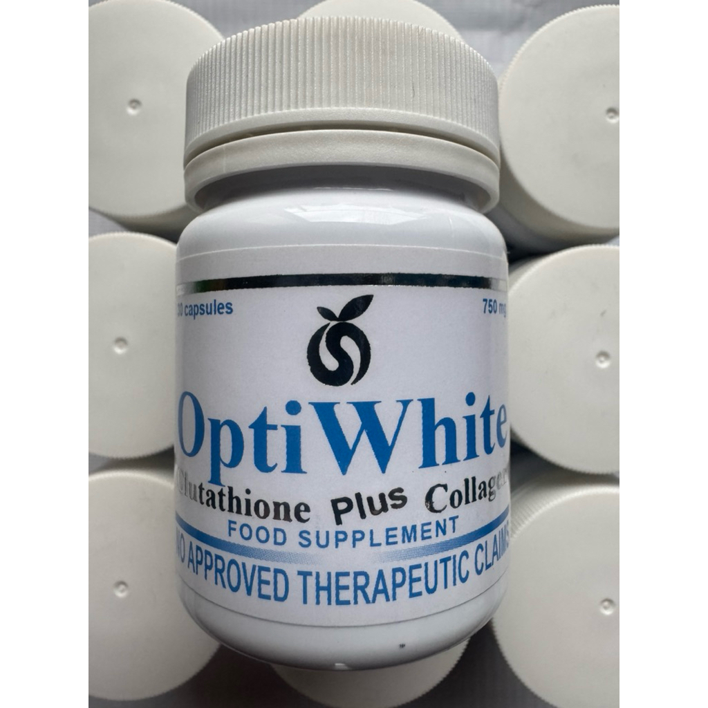 Opti White Glutathione Plus Collagen Food Supplement(30 Capsules ...