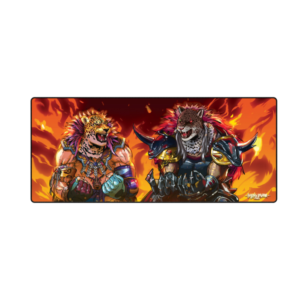 TEKKEN PREMIUM MOUSEPAD (KING X ARMOR KING) | Shopee Philippines