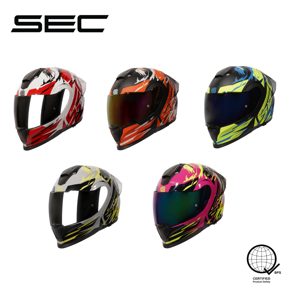 SEC Horizon Muck Gloss/Matte Modular Helmet (M-XL) | Shopee Philippines