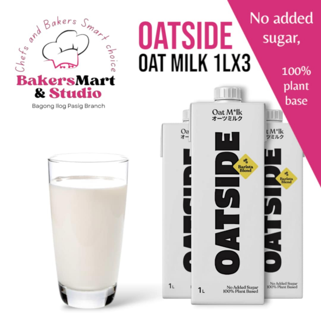 Oatside Barista Blend Oatmilk 1LX3 | Shopee Philippines