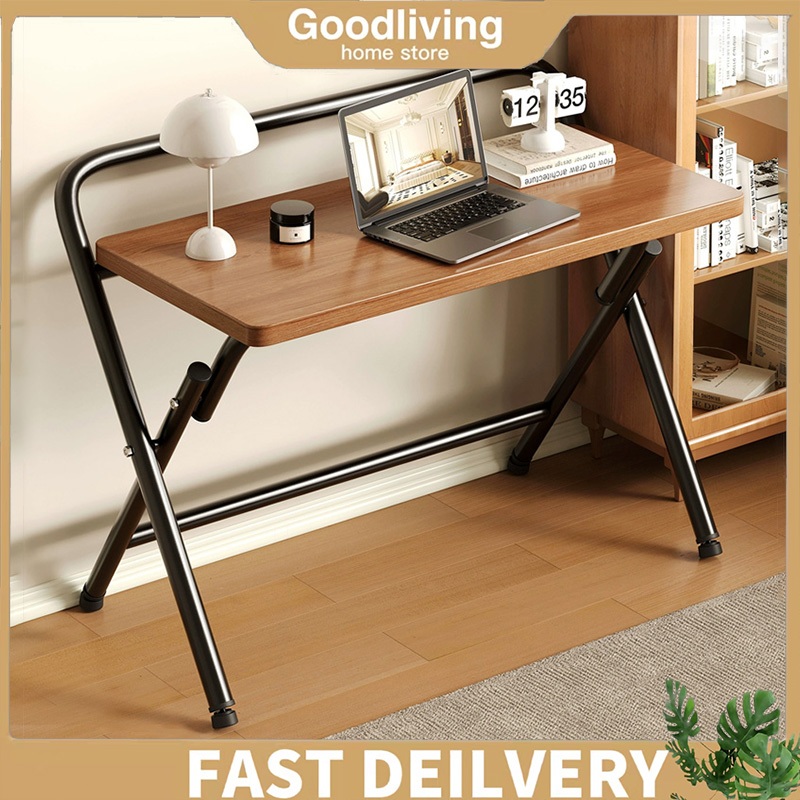 Foldable Computer Table Portable Study Desk Space-Saving Para Sa Dorm ...