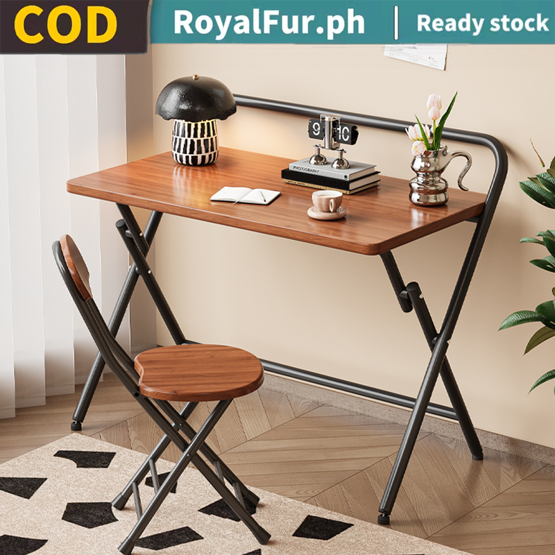 COD Folding Desk Foldable Computer Desk Study Desk School Dormitory ...