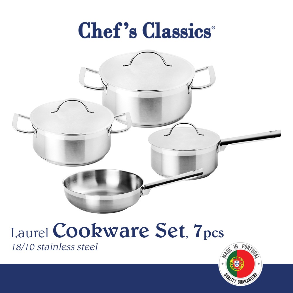 Chef's Classics Laurel Cookware Set, 7pcs | Shopee Philippines
