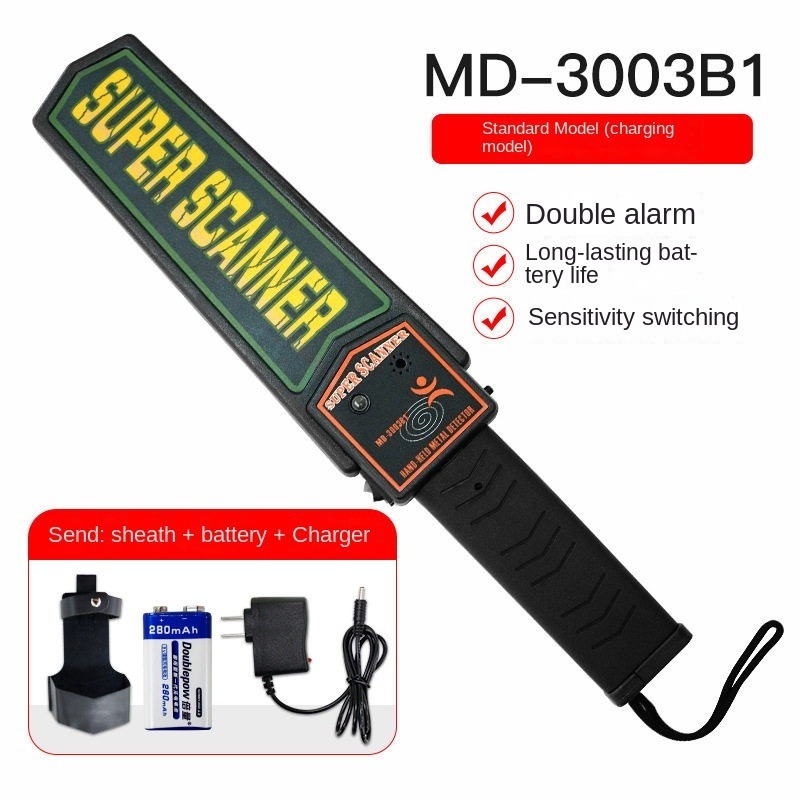 Portable handheld metal detector, high sensitivity and safety super ...