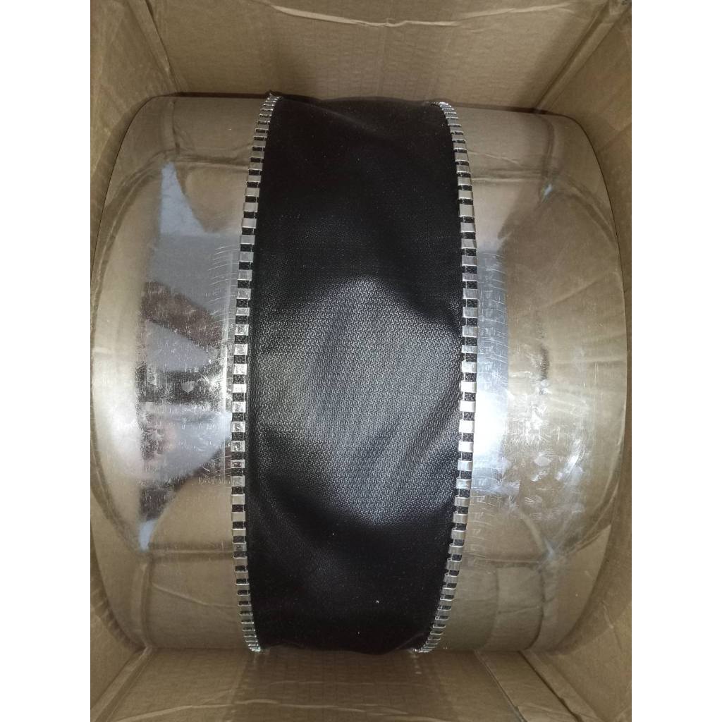 Neoprene Flexible Duct Connector for HVAC Systems, Black, 25 meters ...