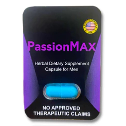 Brand new genuine Passion Max men's herbal dietary supplement, 100% ...