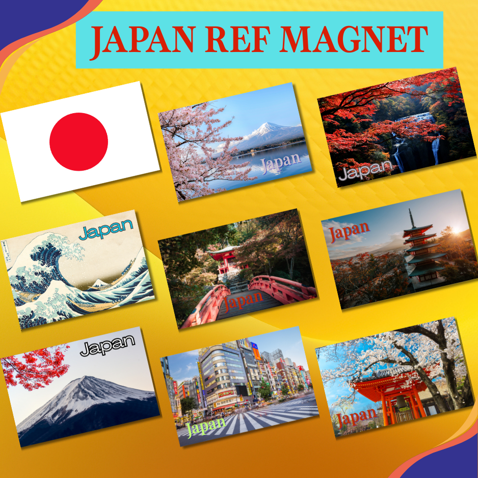 JAPAN REF MAGNET SOUVENIER ATM SIZE | Shopee Philippines