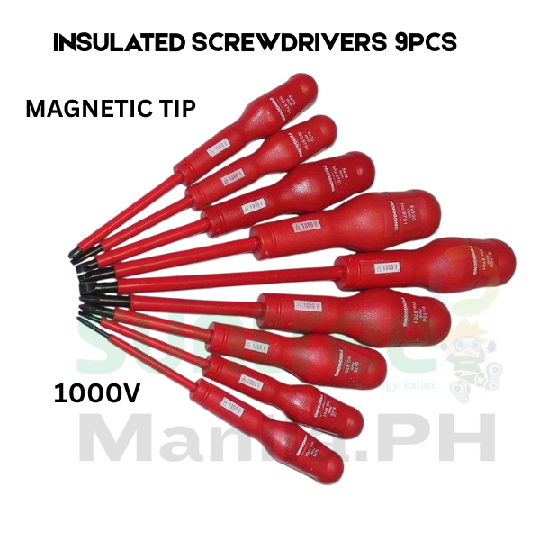 Insulated Screwdrivers Set 9Pieces 1000V Multifunctional Electrician's ...