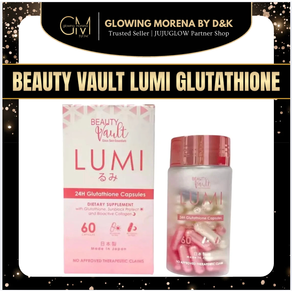 Beauty Vault Lumi Capsule Glutathione - Whitening, Oral Sunblock ...