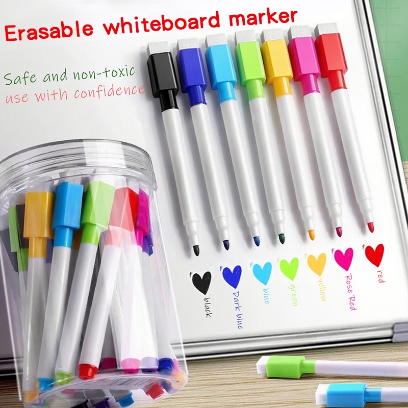 24color magnetic whiteboard markers white board marker with eraser for ...
