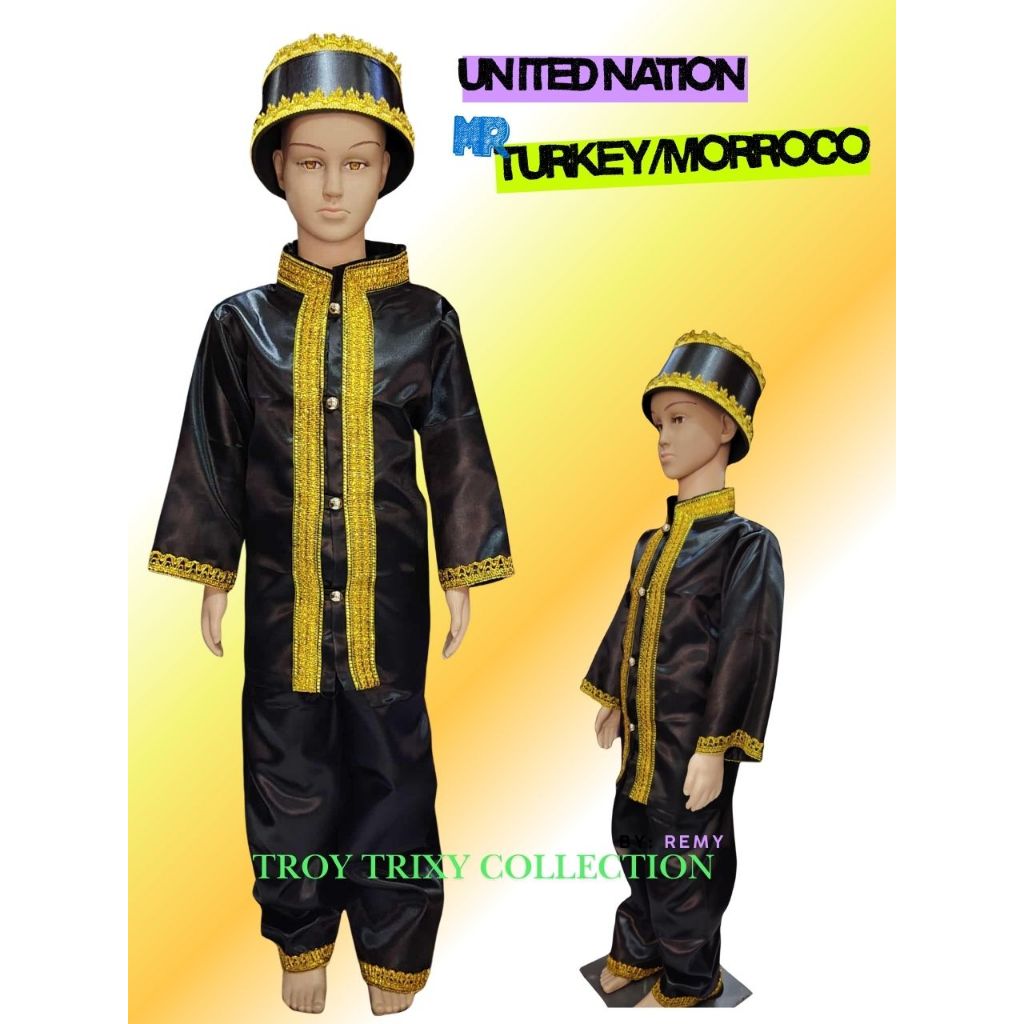 Turkey / Morocco costume for united nation | Shopee Philippines