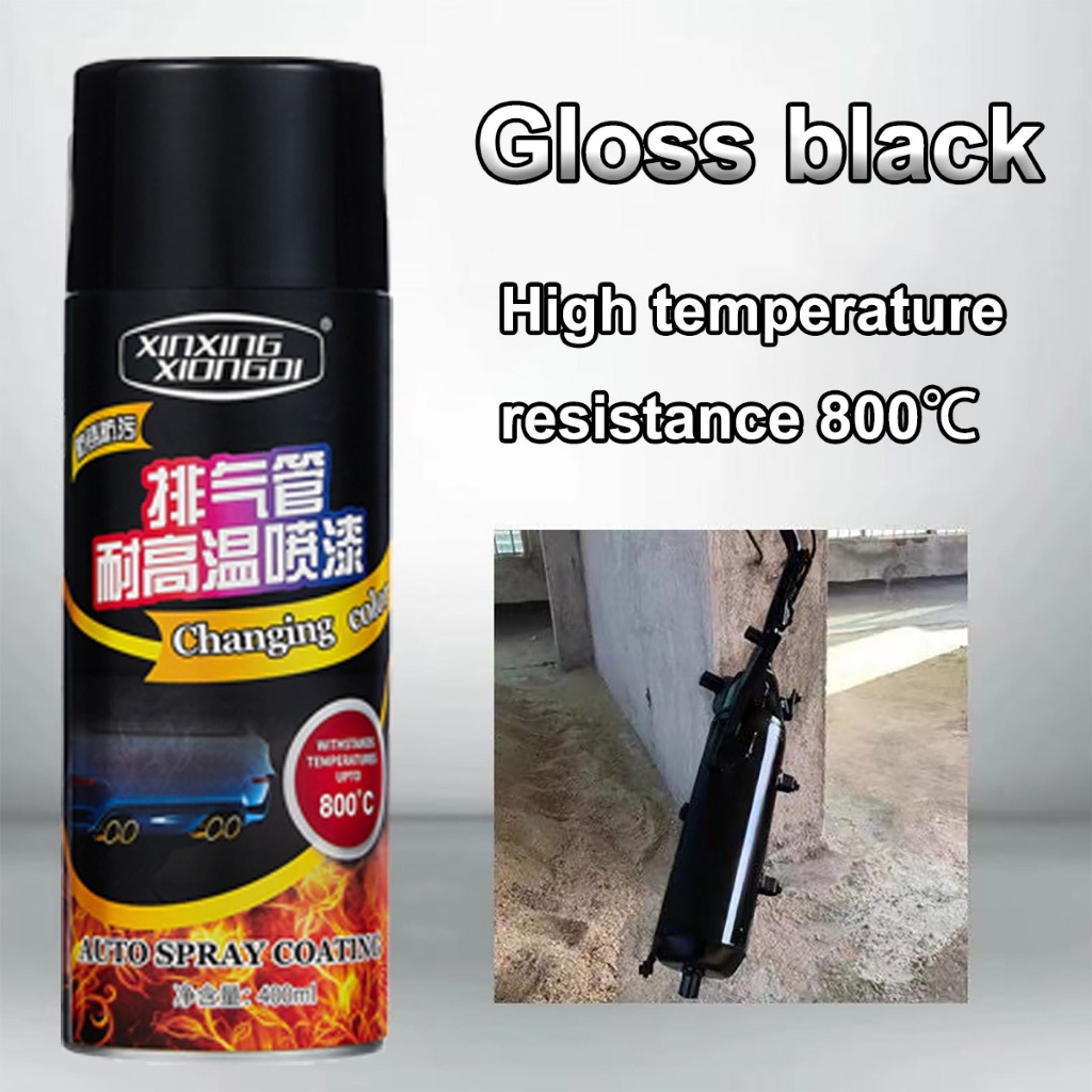 High Temp Spray Paint for Motorcycle Parts 400ml Engine Coating Spray ...