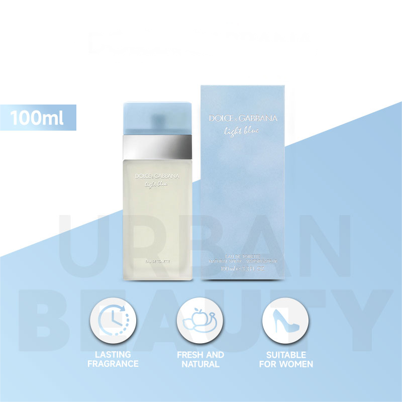 Original Light Blue EDT 100ml Perfume For Women | Shopee Philippines