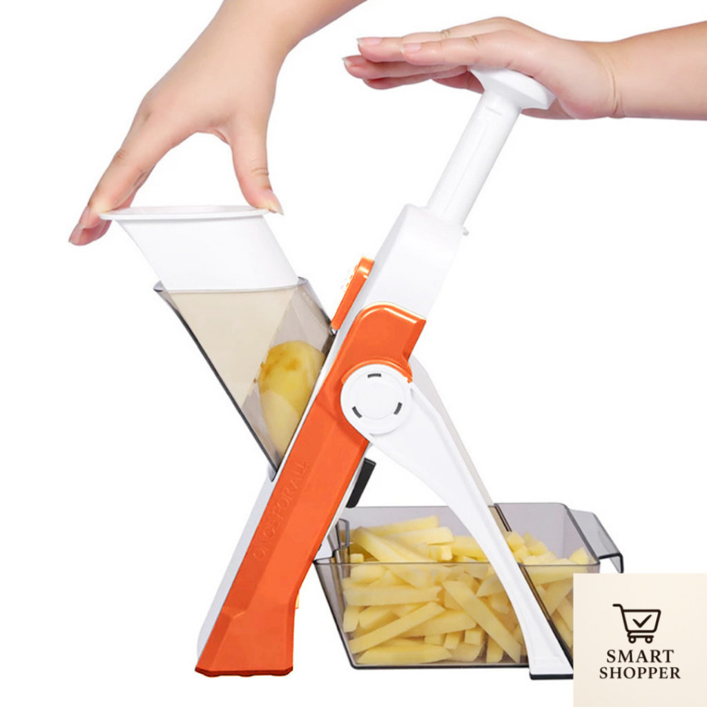 SMART SHOPPER Multi Vegetable Slicer Fruit Cutter | Shopee Philippines