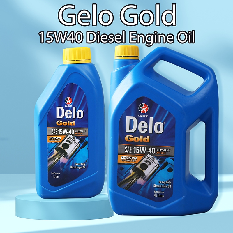 Delo Gold Ultra 15W-40 1L-4L Super amsoil Diesel Oil Multigrade 7liters ...