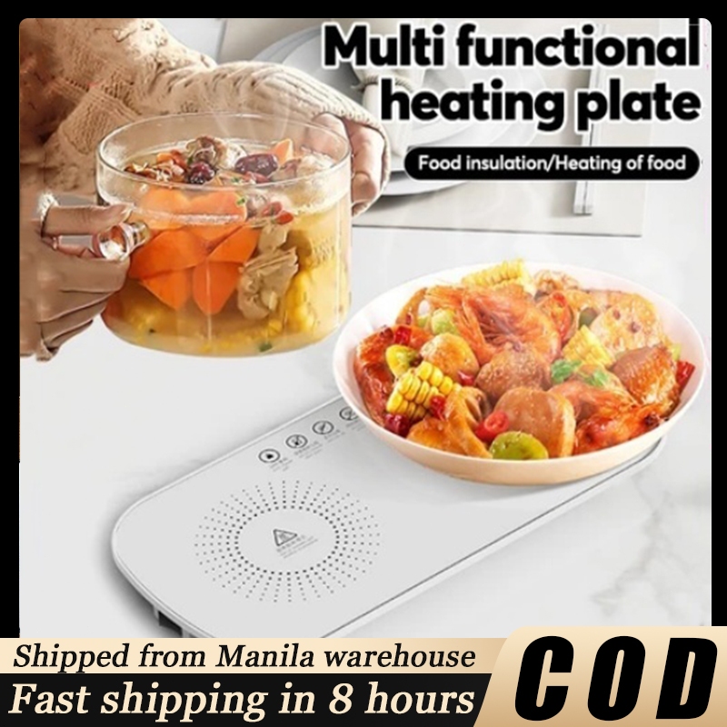 Electric Food Warming Tray Adjustable Temperature Warm Plate Constant ...