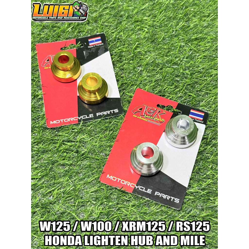 AEK HONDA WAVE 125 / WAVE 100 / XRM 125 / RS 125 LIGHTEN HUB AND MILE ...