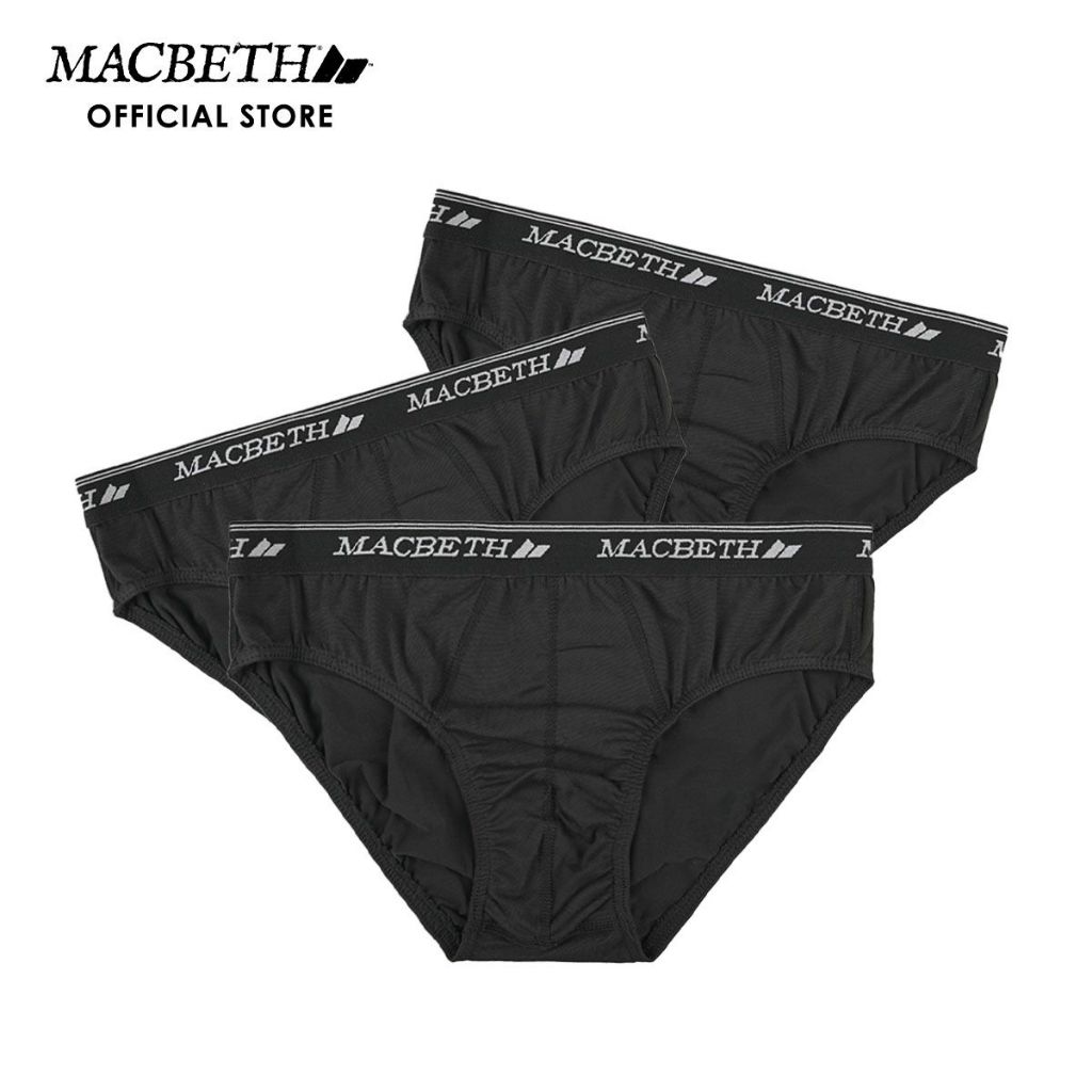 Macbeth Men's Underwear Hipster Brief 3 in 1 Pack ( M22S ) | Shopee ...