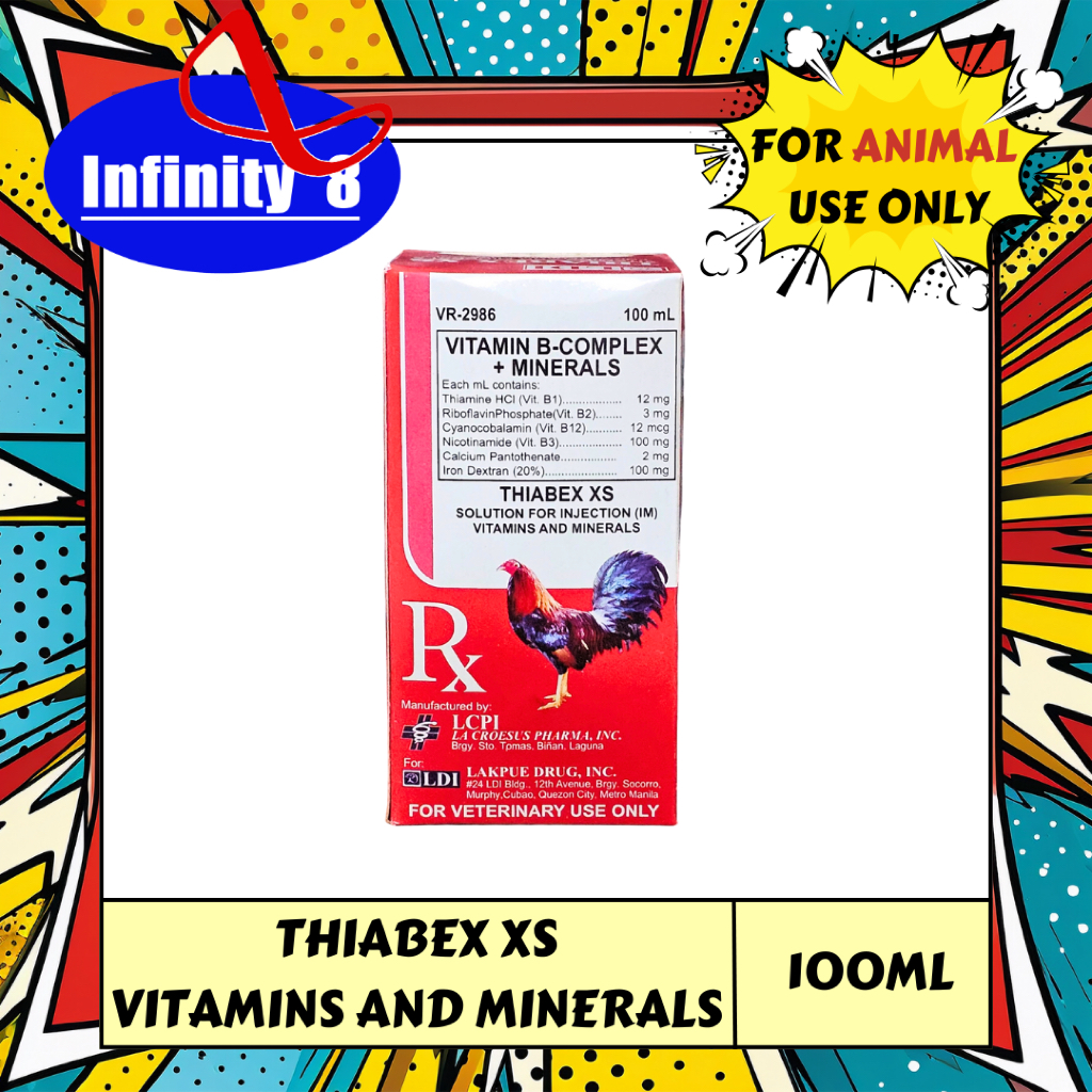 LDI THIABEX XS B COMPLEX + MINERALS 100ML | Shopee Philippines