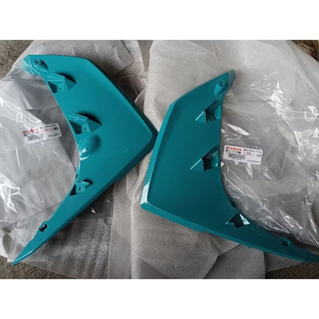Genuine Side Panel Cyan Blue Mio i 125 /M3 , Yamaha Genuine Parts ...
