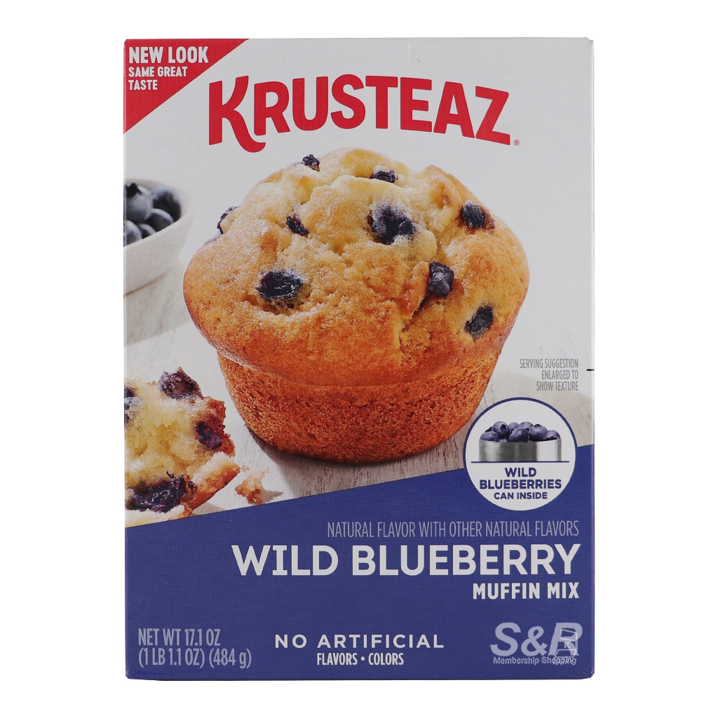 Krusteaz Wild Blueberry Muffin Mix 484g | Shopee Philippines