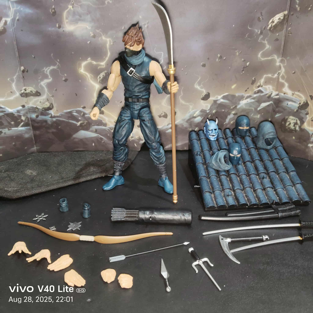 Feudal Era Japanese Blue Ninja Fwoosh Toys 1/12 deluxe | Shopee Philippines