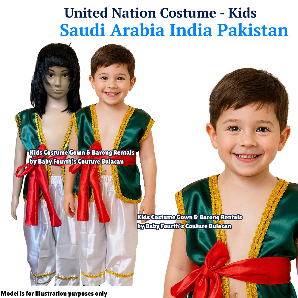 United Nation Saudi Arabia India Pakistan Book Character Aladdin Terno ...