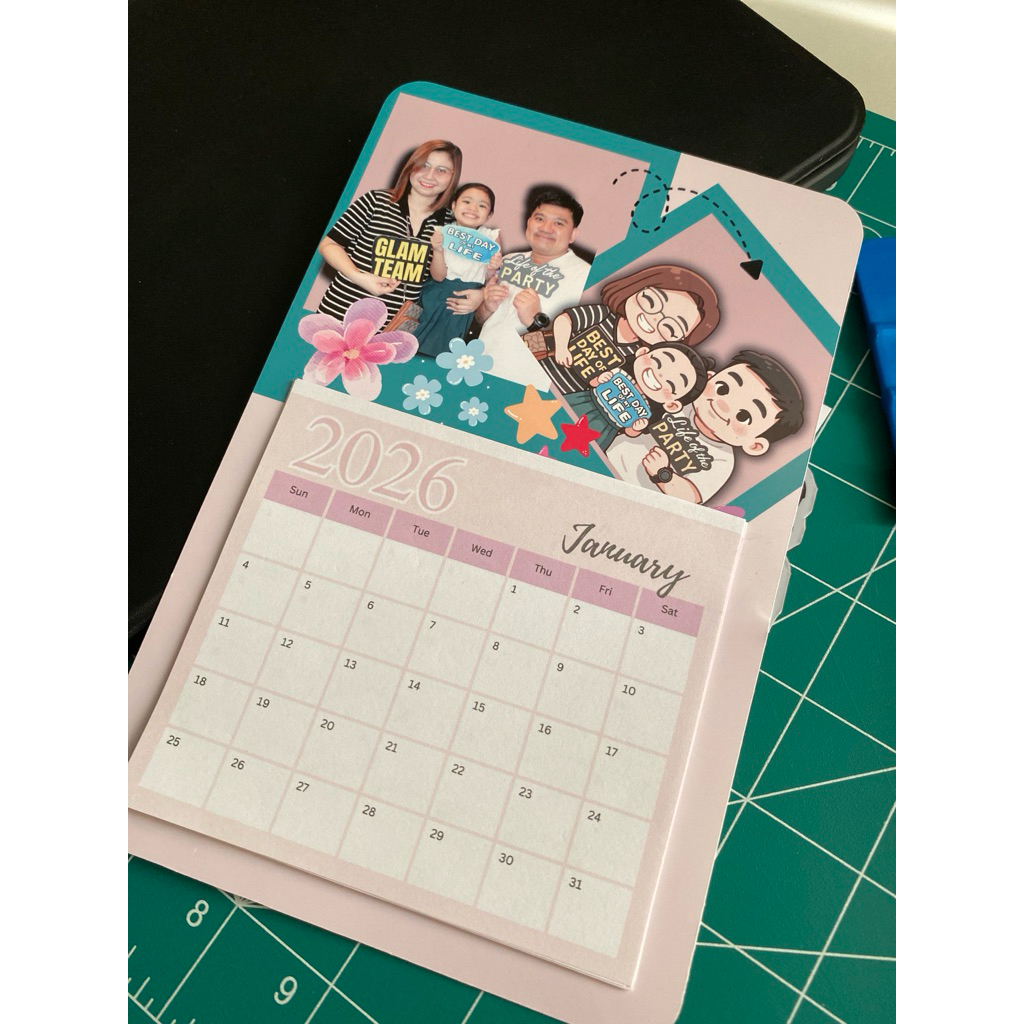2026 CHIBI Style MINI CALENDAR | Personalized | Shopee Philippines
