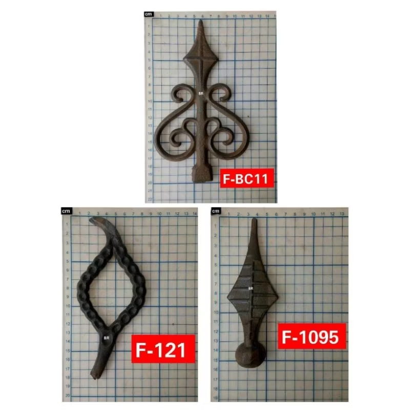 Wrought iron arrow spear bangkaw sibat for fence gate grills door ...