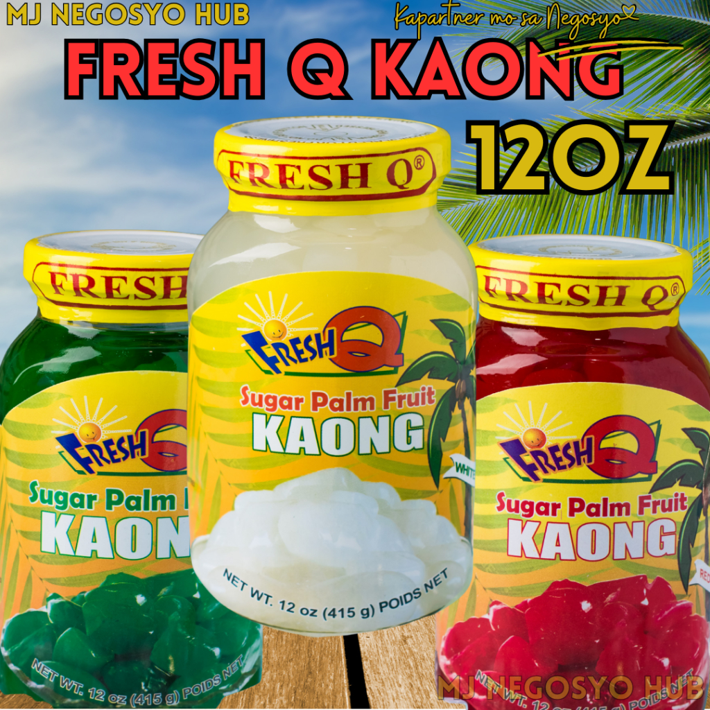 KAONG for SALAD Halo Halo Toppings 12oz FRESH Q 1pc only Dessert Fruit ...