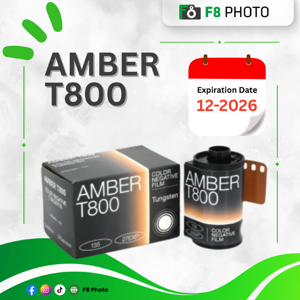 Amber T800 35MM Cinematic Colored Film 27 Exp. | Shopee Philippines