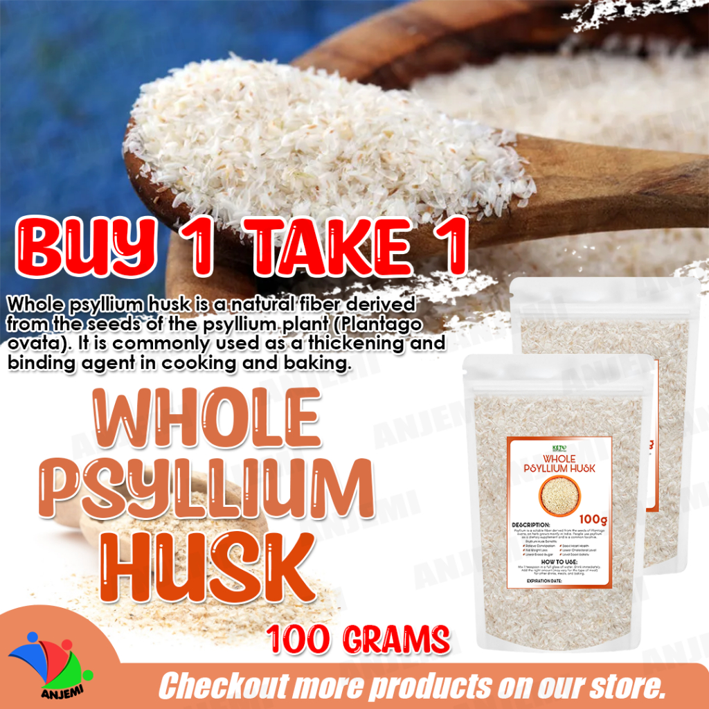 BUY 1 TAKE 1 WHOLE PSYLLIUM — Psyllium Husk, Organic, Soluble Fiber ...