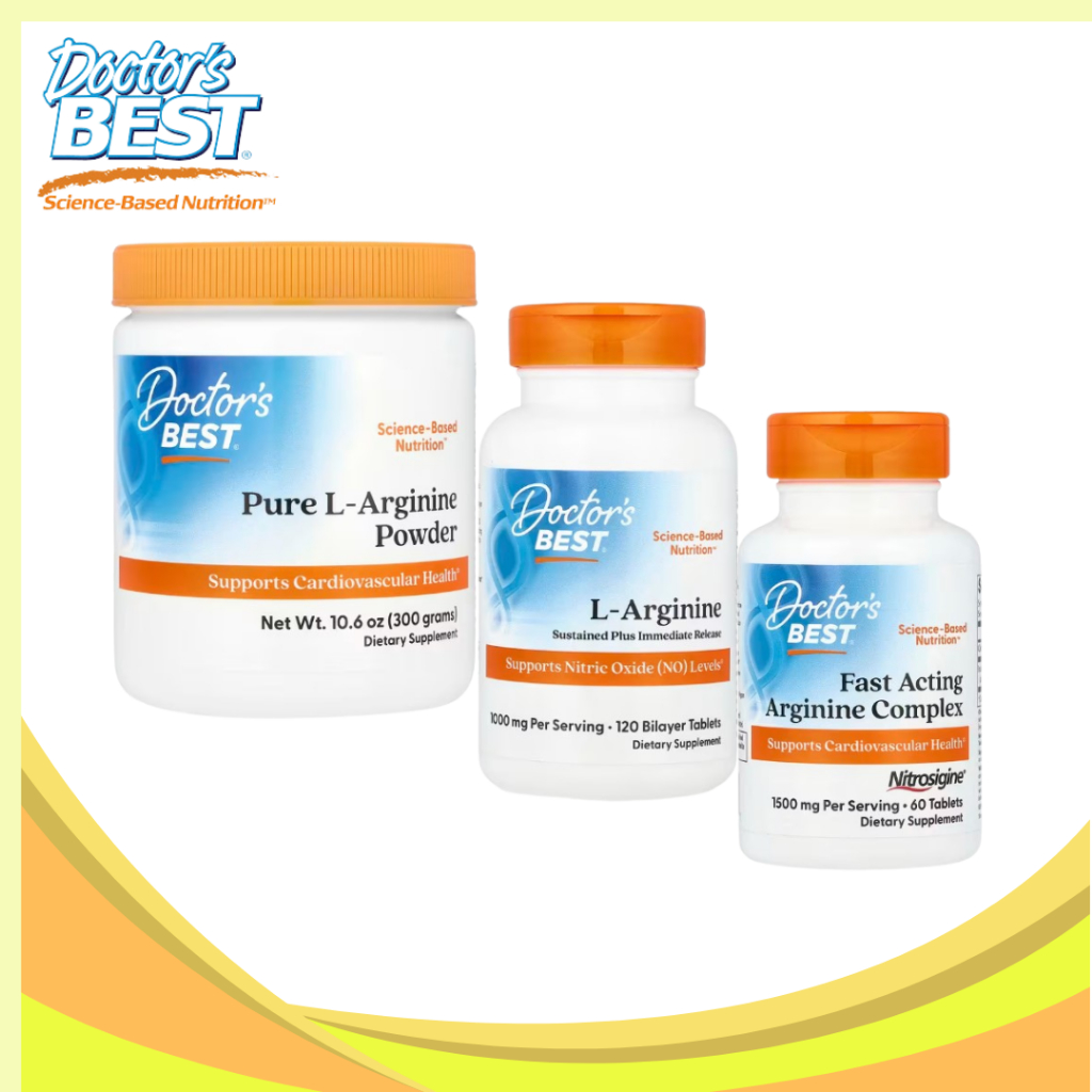Doctor'sBestPh | Doctor's Best, L-Arginine, Fast Acting Arginine ...