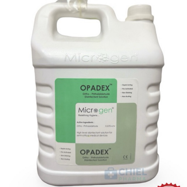 SALE! CIDEX (OPA) 5 Liters OPADEX - 5 Minutes (sterilizing solution ...
