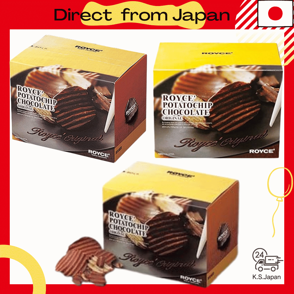 ROYCE' Potato Chip Chocolate Original - Set of 3[Direct from Japan ...