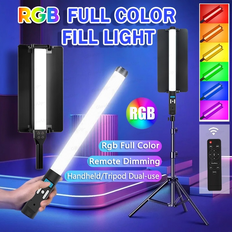RGB Handheld Light Wand LED RGB Stick 3000K-6000K Photography Lighting ...