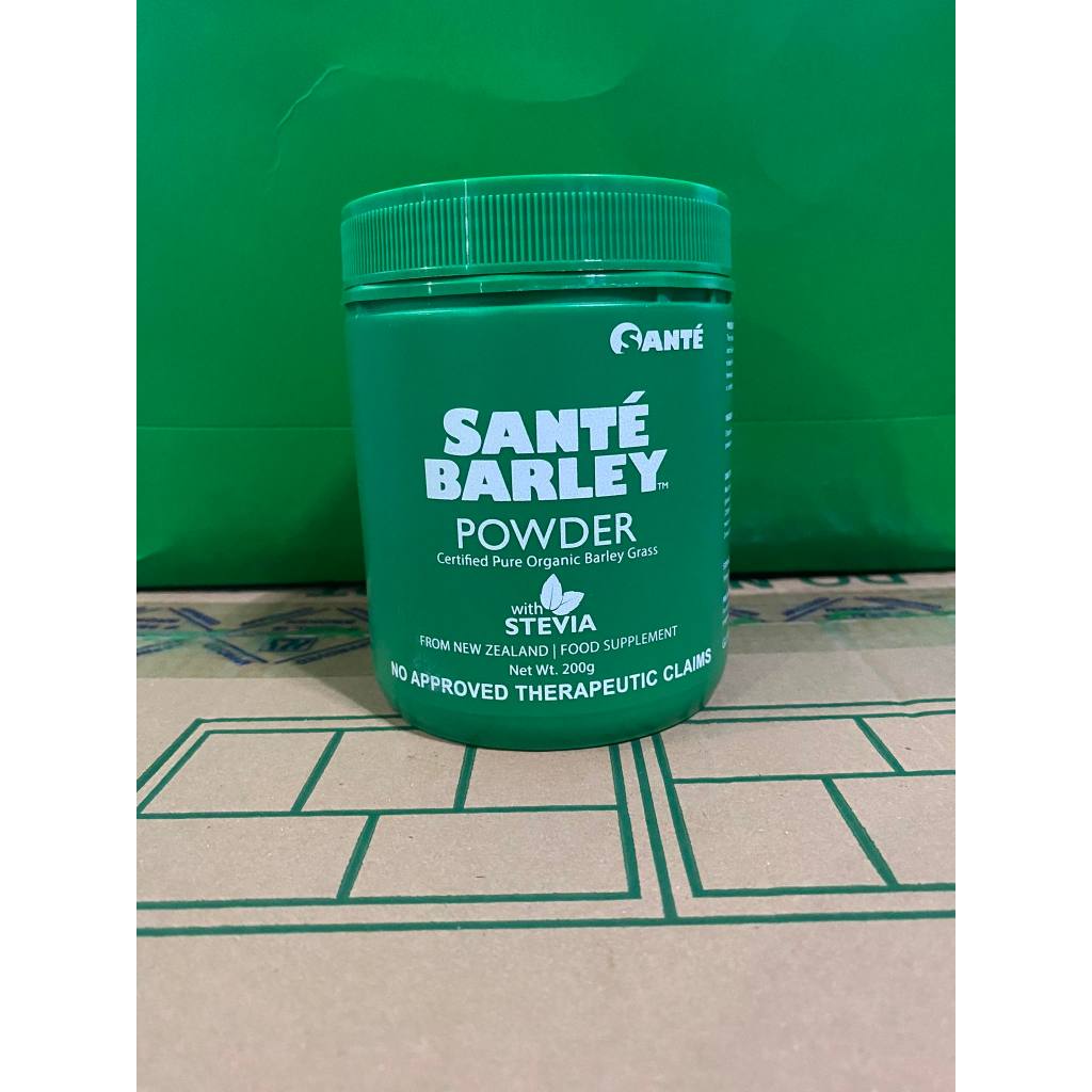 Sante Barley Powder Canister stevia 200 grams | Shopee Philippines