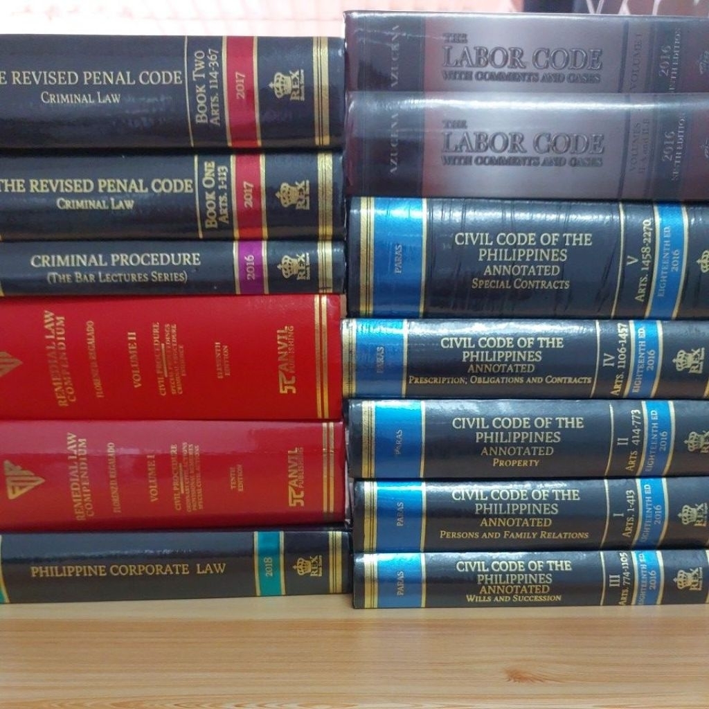 Philippine Law Books (Assorted Authors and Subjects) | Shopee Philippines