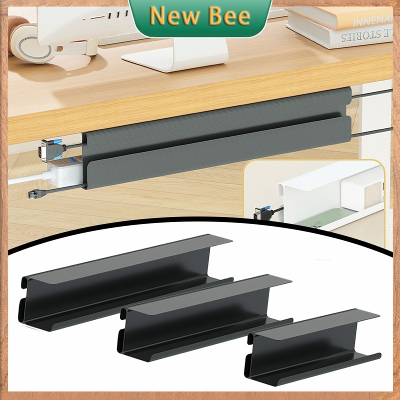 45/55/70CM No Punching Under Desk Cable Rack Management Cable Raceway ...