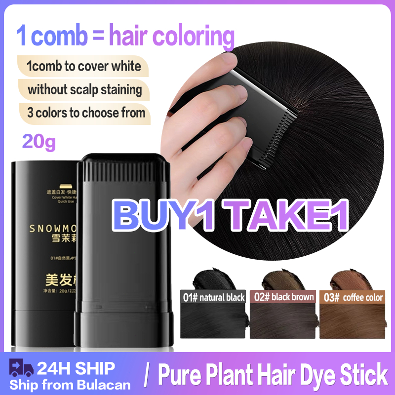 【BUY 1 GET 1】Styling Wax hair stick Hair Color Dyeing Pen Plant Hair ...