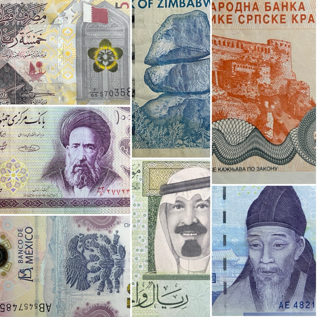 Foreign Note Collection • (Extremely Fine condition only) | Shopee ...